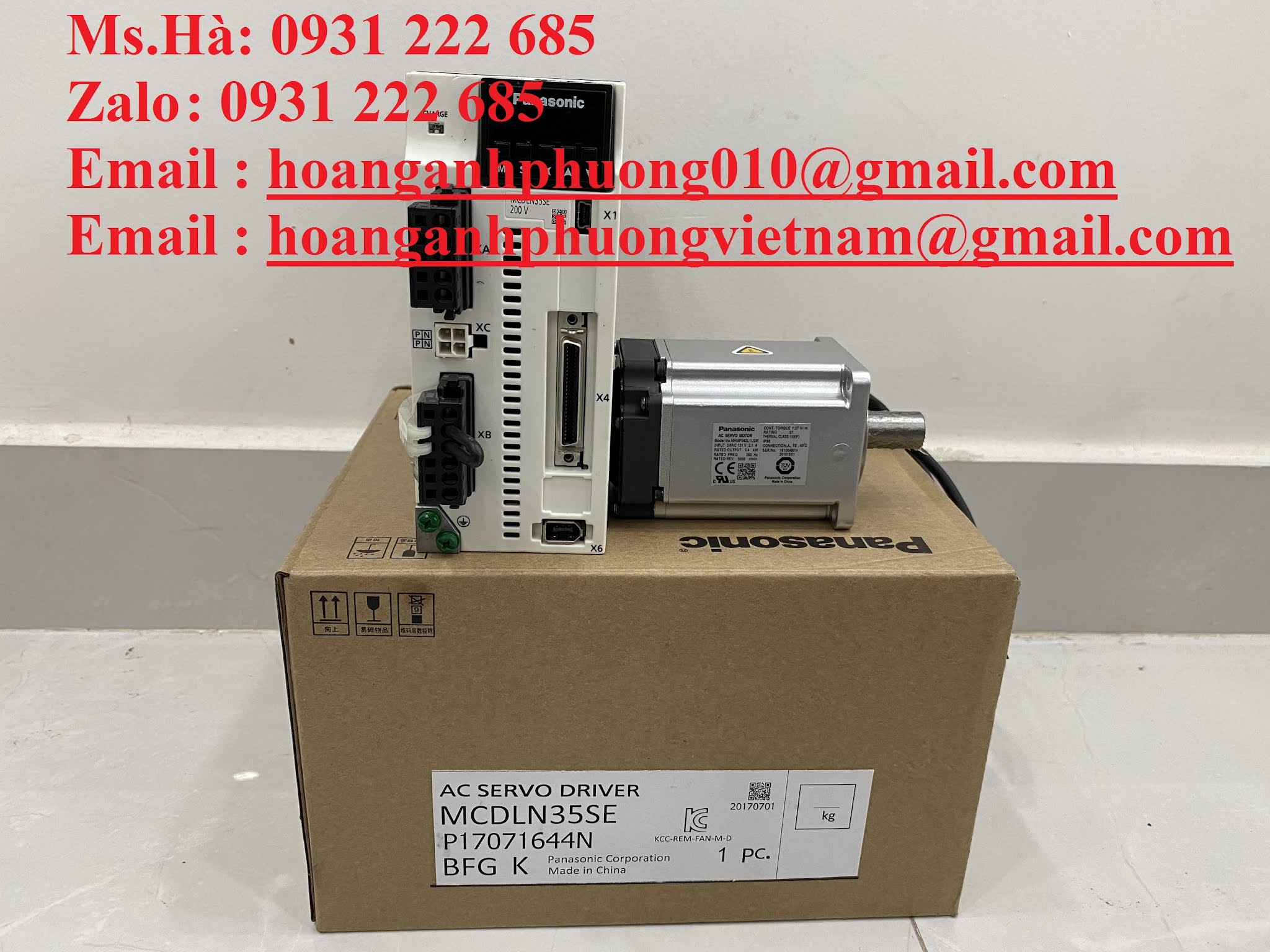 Mcdln35Se Servo Driver Panasonic Minas A6 Family