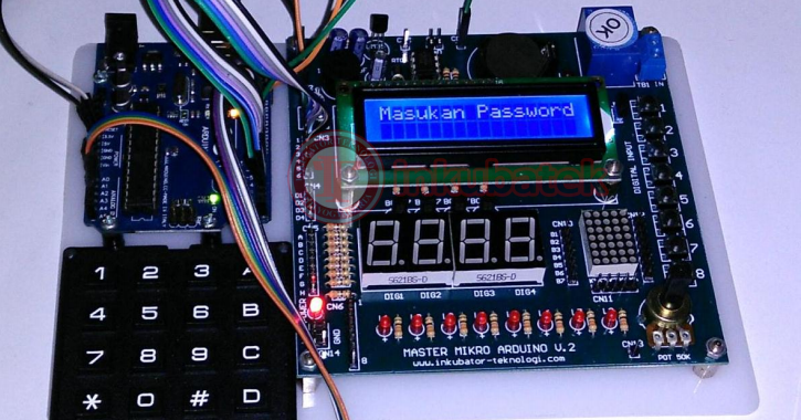 [TUTORIAL] Proyek Arduino ke 2 Kunci Elektrik dengan Password ~ ARDUINO ...