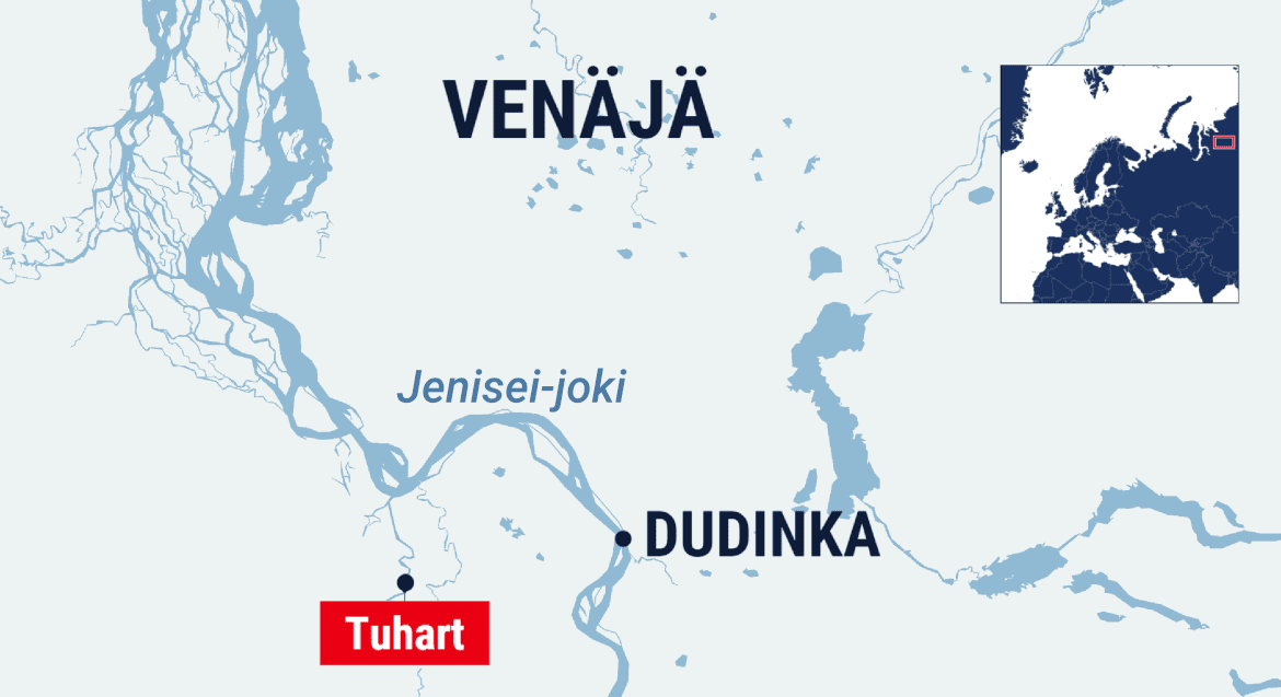 Kielikuvia: Jeniseijoki ilman yhdysmerkkiä