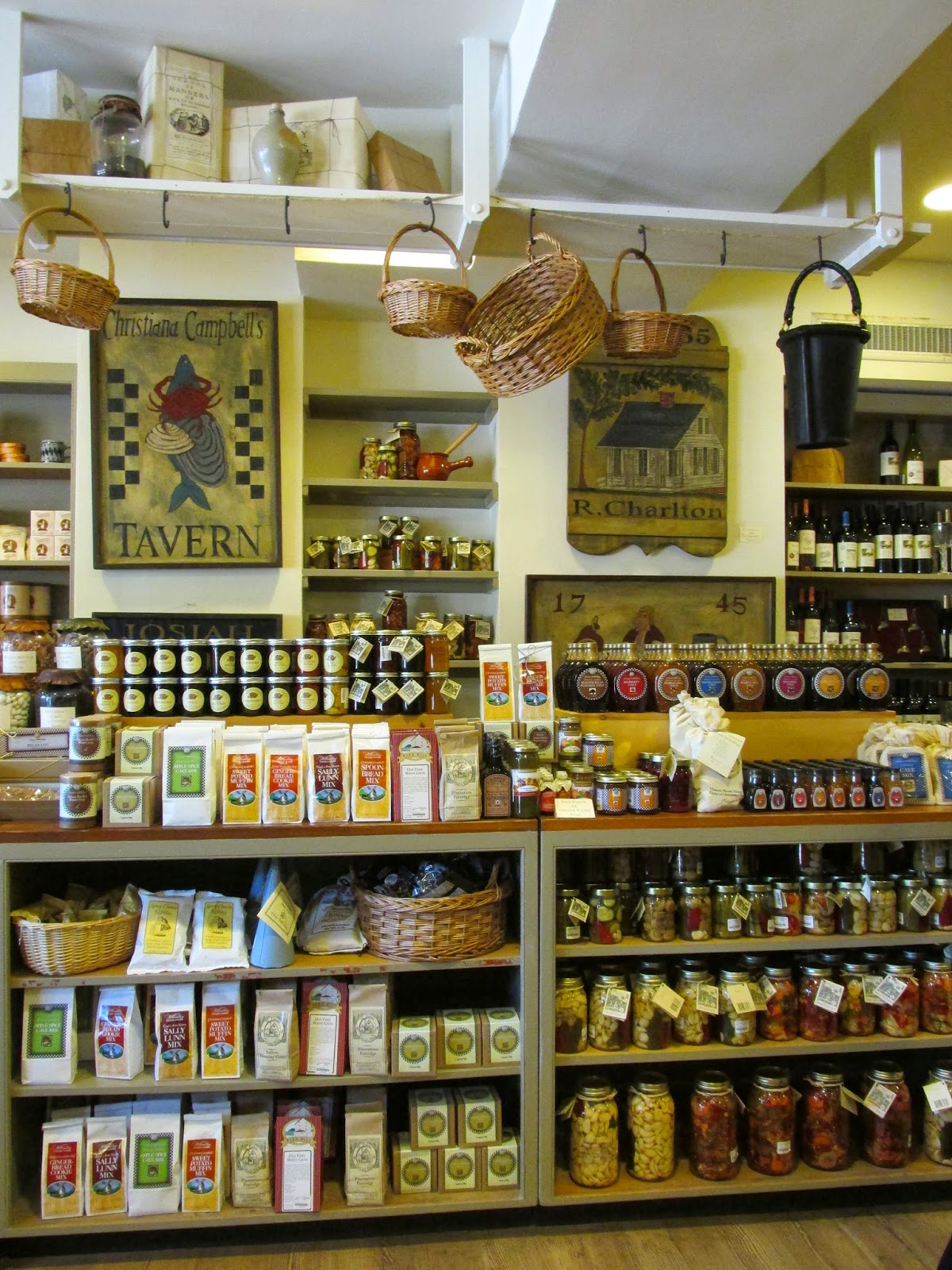 Inside Colonial Cooper Shop