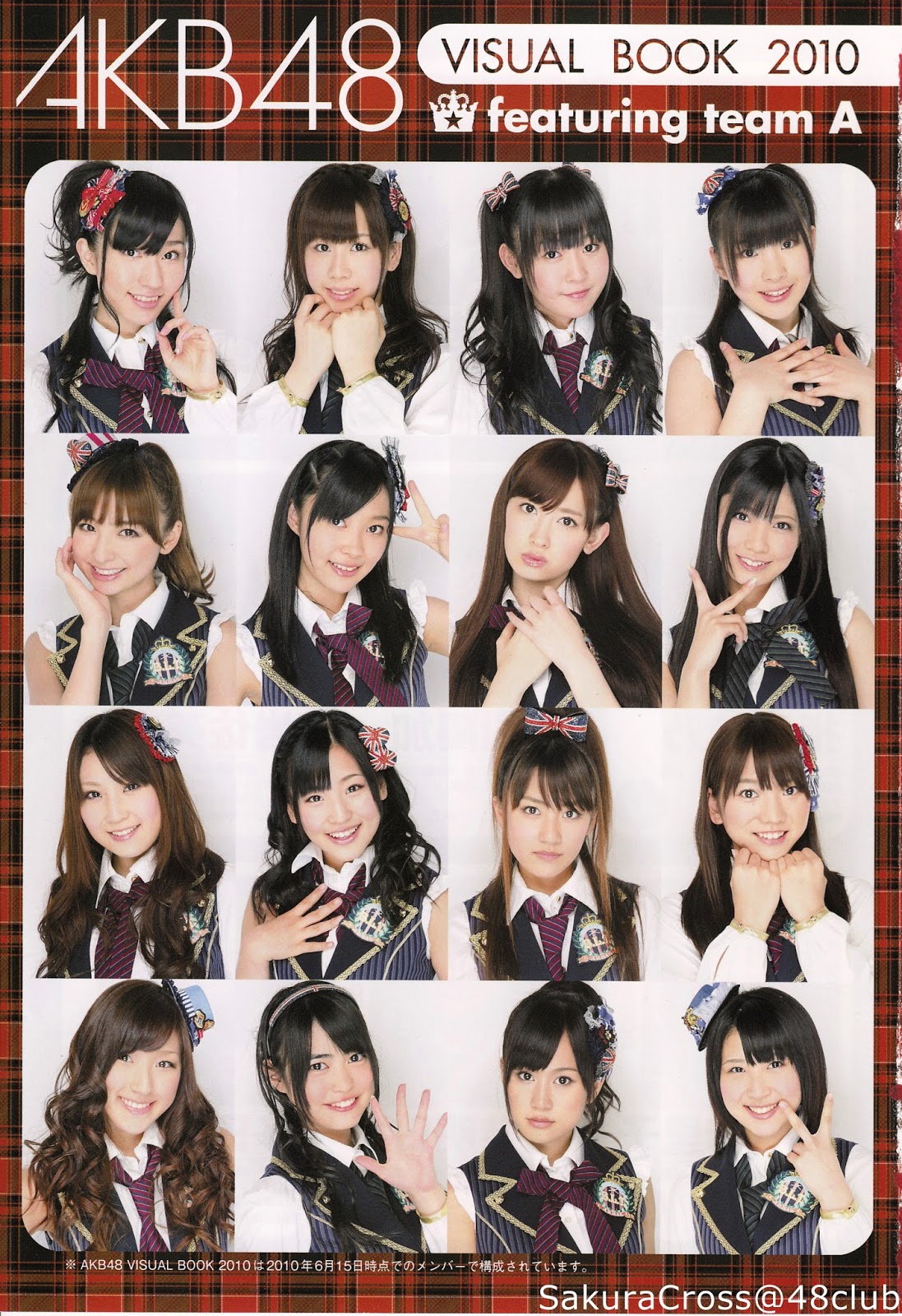 [AKB48] 'VISUAL BOOK 2010' Todos los teams | Idols Love