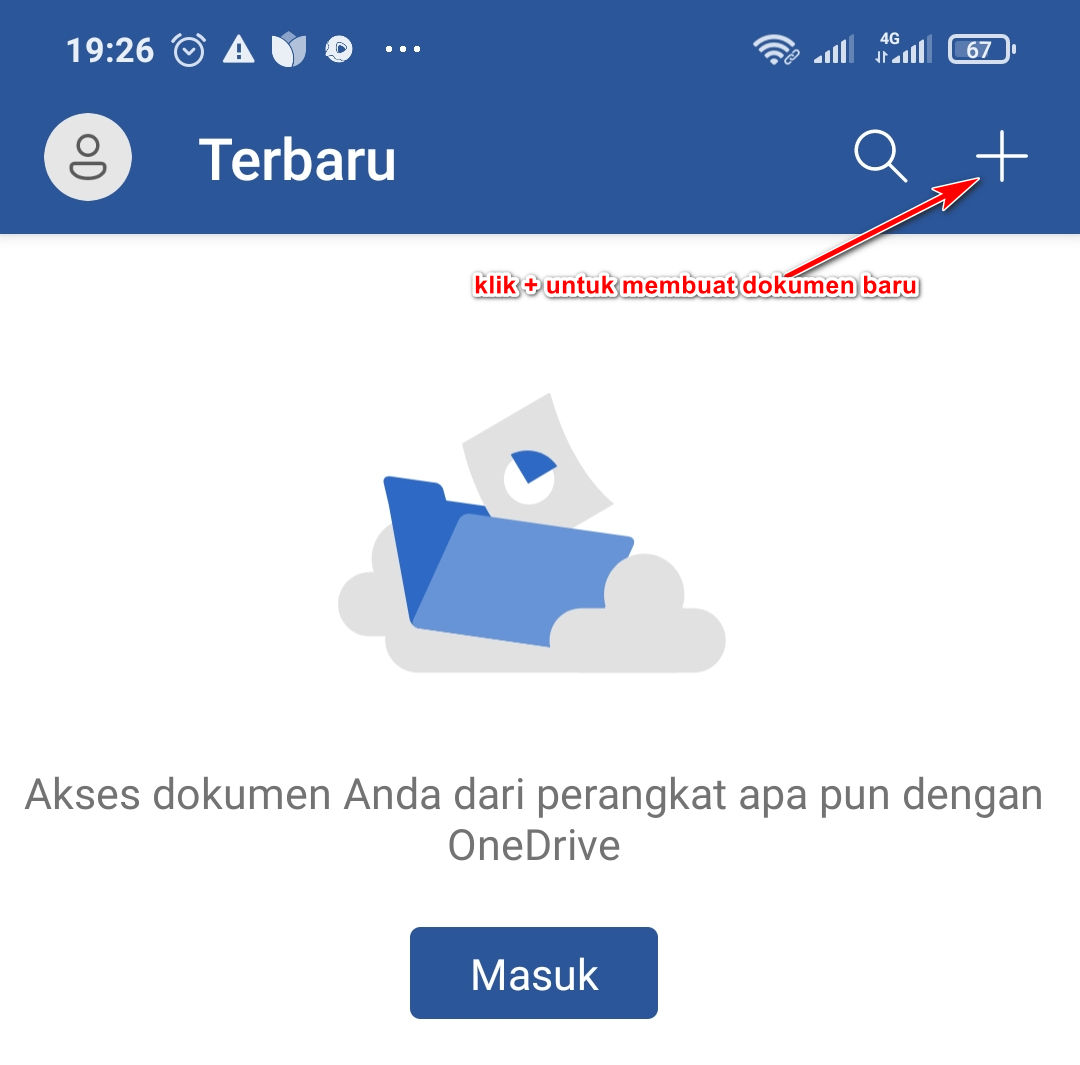 Simulasi Digital: Cara Membuat Dokumen Aplikasi Word di Android