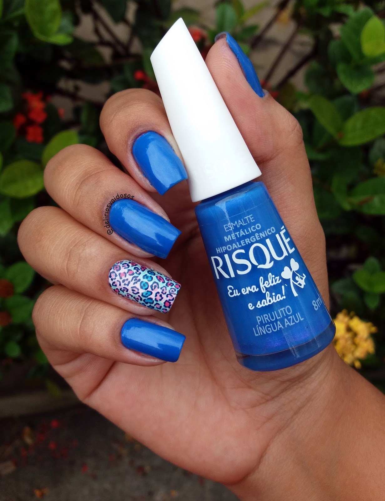 Delírios Vaidosos: Pirulito língua azul - Risqué