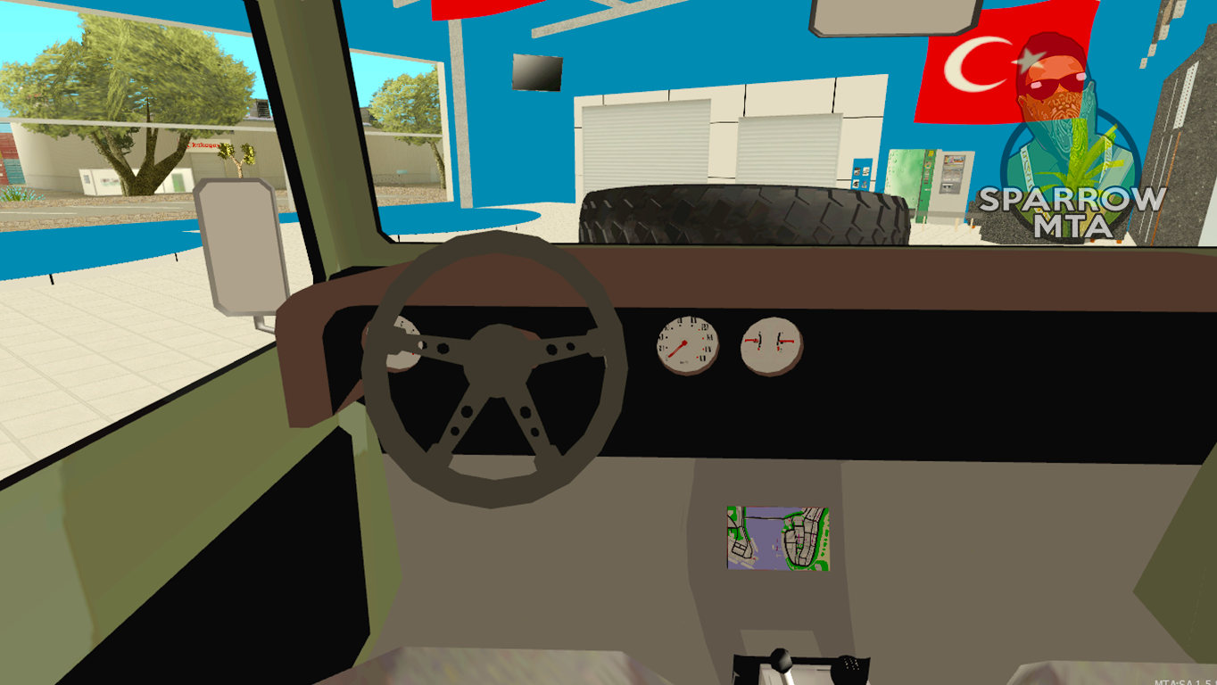 MTA SA Land Rover Defender Askeri Araba Scripti