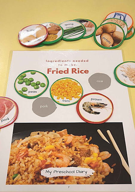 Read and Match Activity (Food Theme)