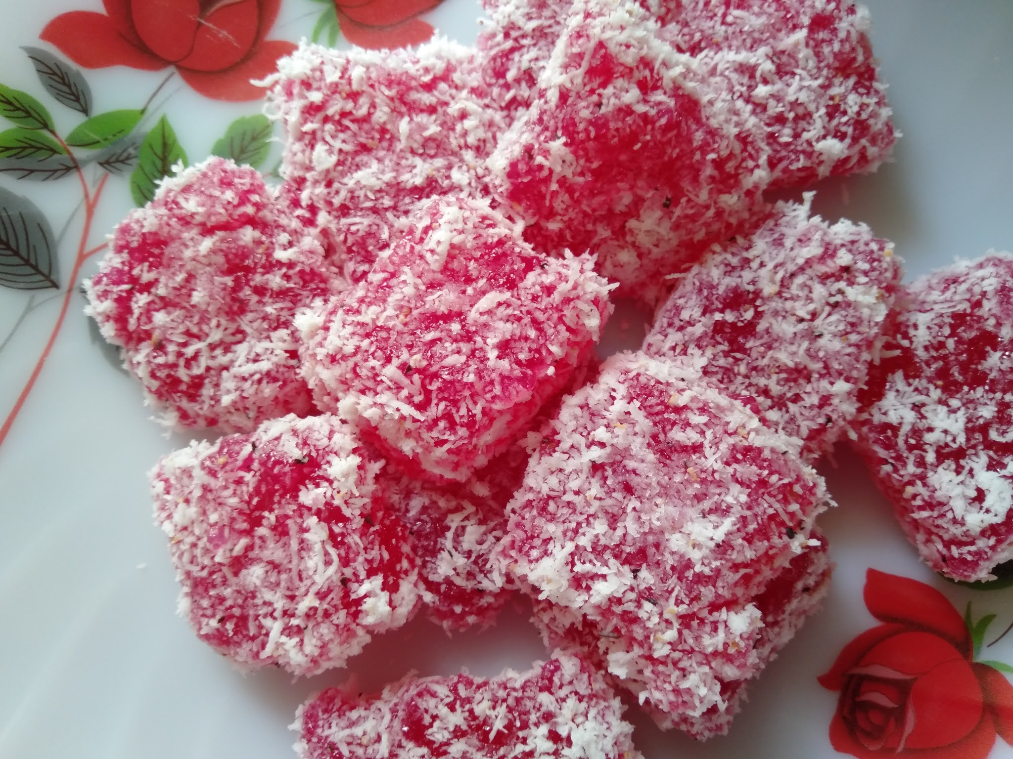 Kuih Sagu Kukus Mudah