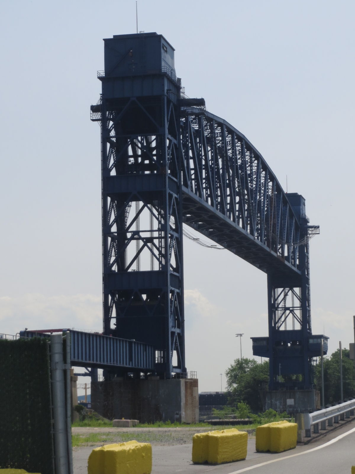 Industrial History: CRCX/B&O Arthur Kill 558' Lift Bridge, World's ...