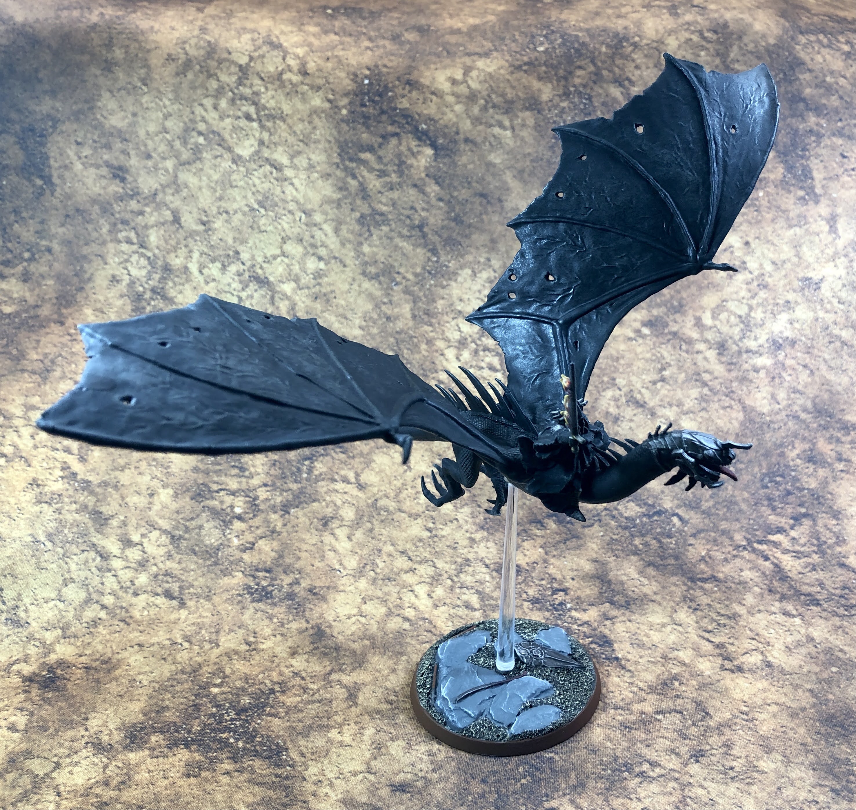 MeSBG: 'Witch-King of Angmar on Fell Beast' ~ The Old West Chronicle