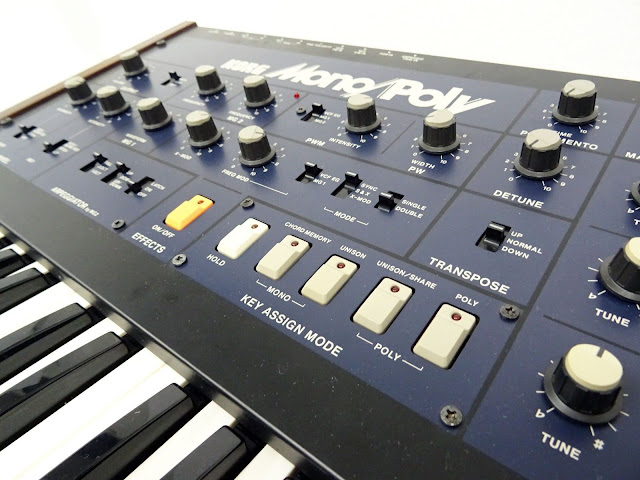 MATRIXSYNTH: KORG Mono/Poly Vintage Analog Synth w/ Original Bag ...