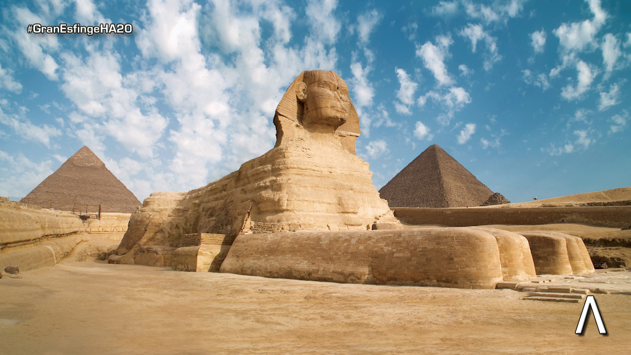 Gran Esfinge de Gizeh | 2547 - 2521 a.C.| El Cairo | Egipto ~ HISTORIA DEL ARTE 2.0