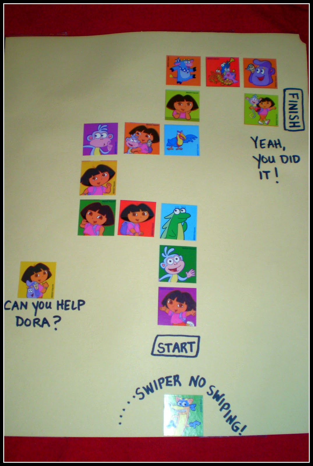 DIY Dora File Folder Games - The Activity Mom