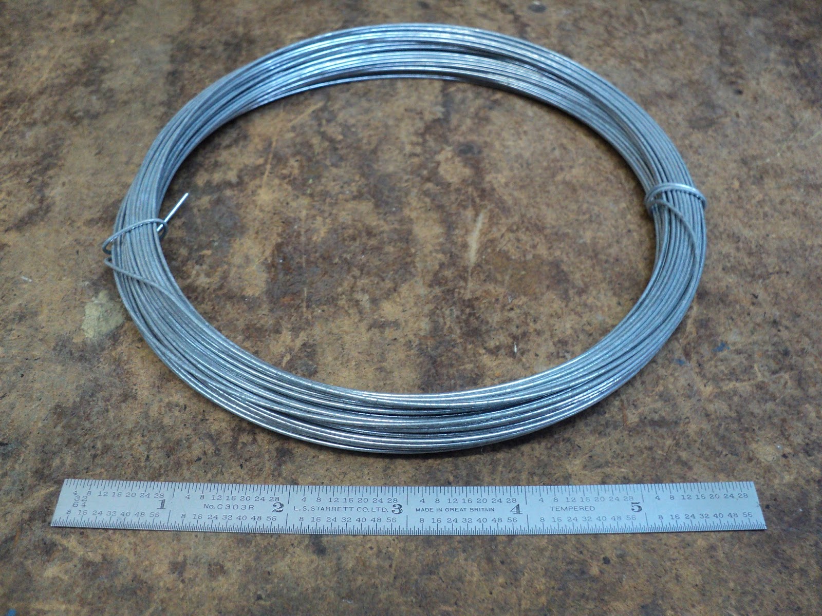 The Whole Garage Catalogue: A Hank Of Galvanized Steel Wire