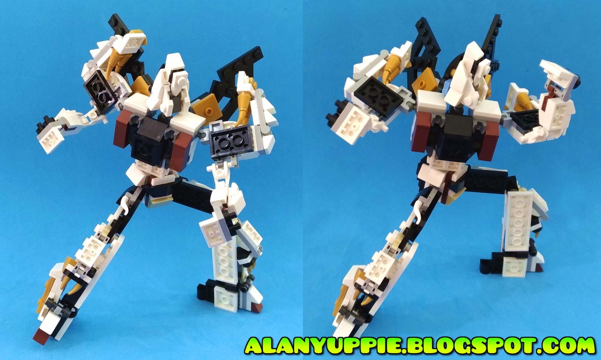 Alanyuppie's LEGO Transformers: Video Tutorial: Transformer White Lion ...