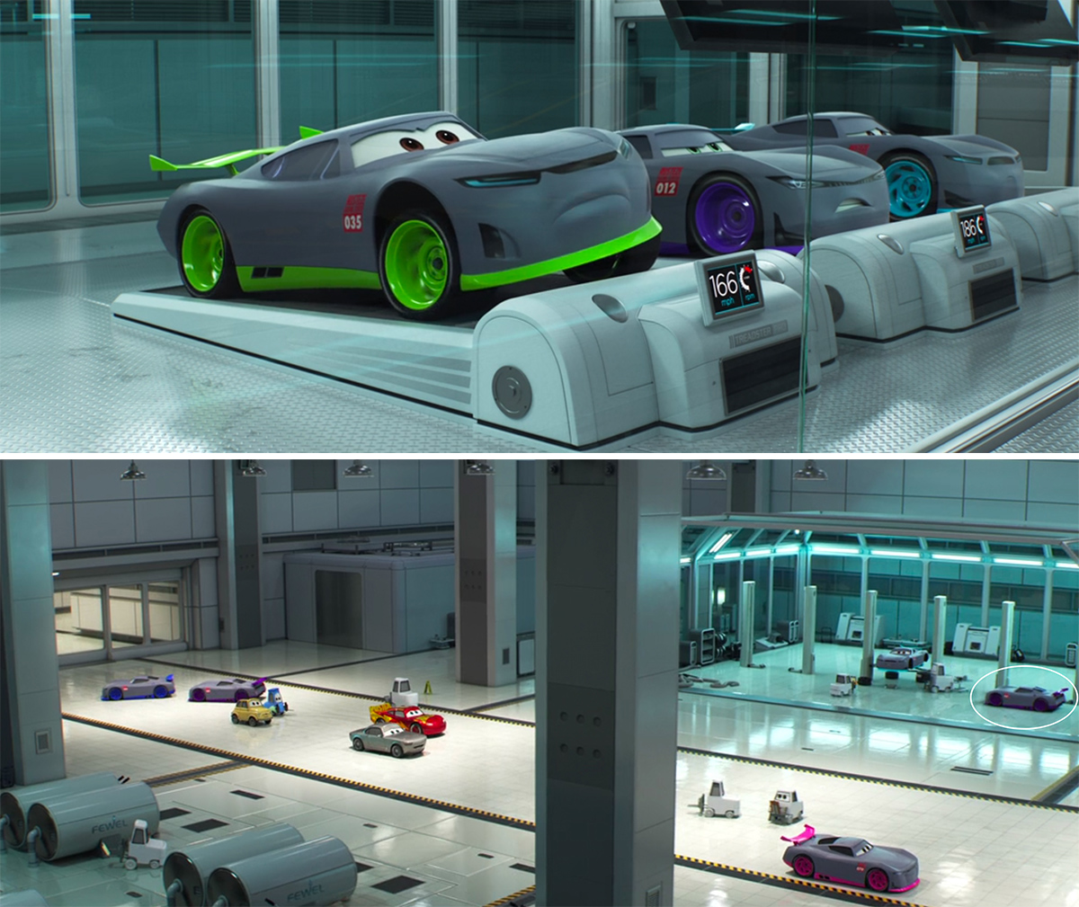 Dan the Pixar Fan: Cars 3: Ronald & Junyi 2-Pack