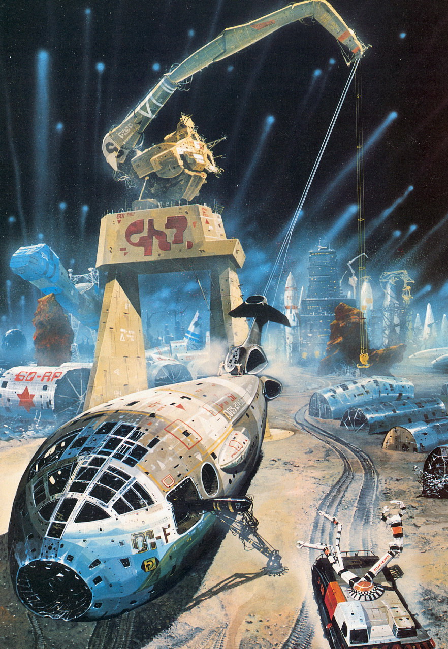 The Geeky Nerfherder: Artist Spotlight: The Art Of . . . Chris Foss
