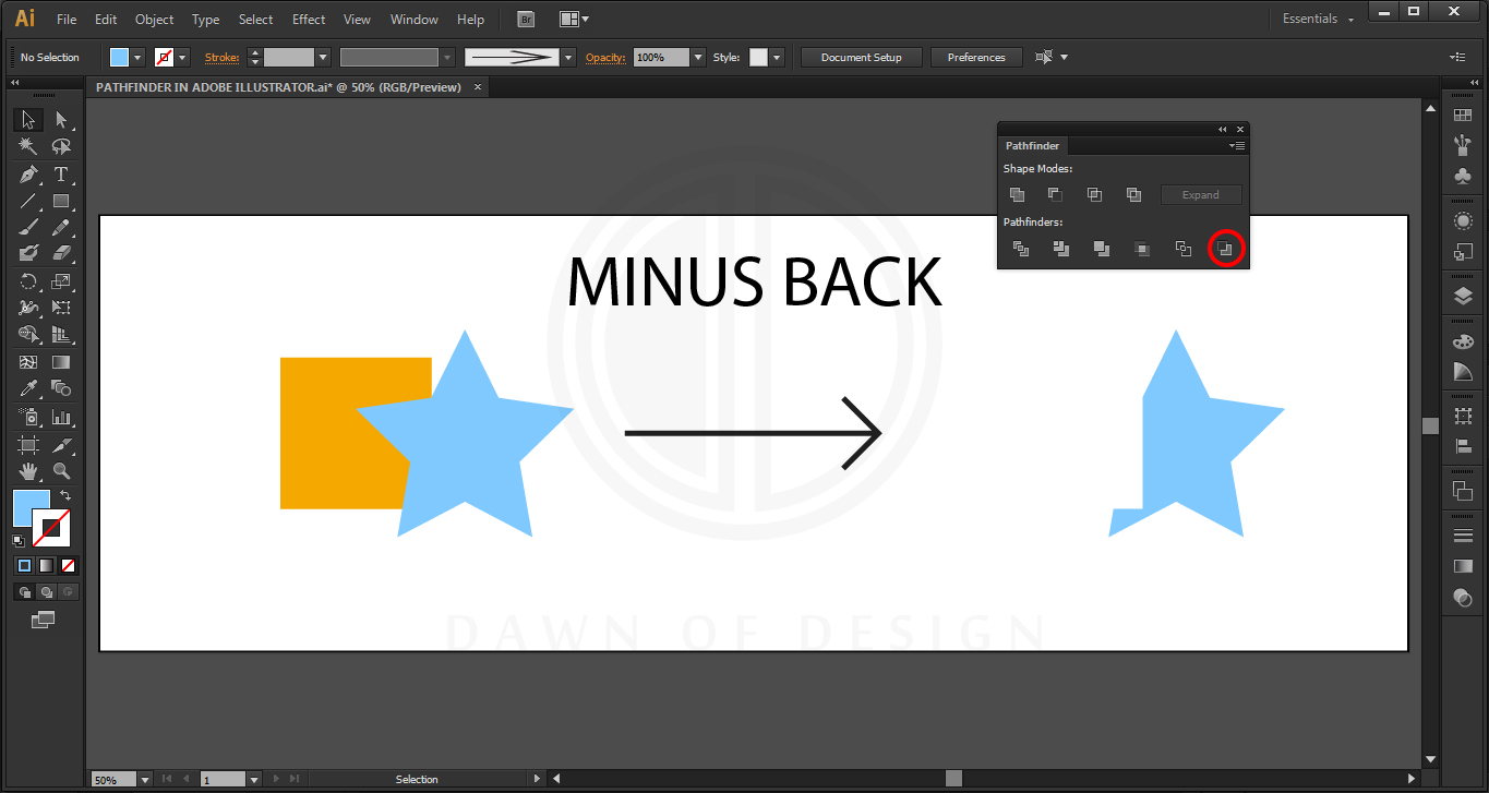 How To Use Pathfinder Tool In Adobe Illustrator
