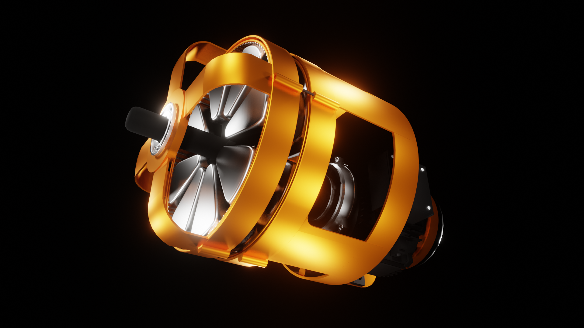 Extra massive inertial propulsion system.