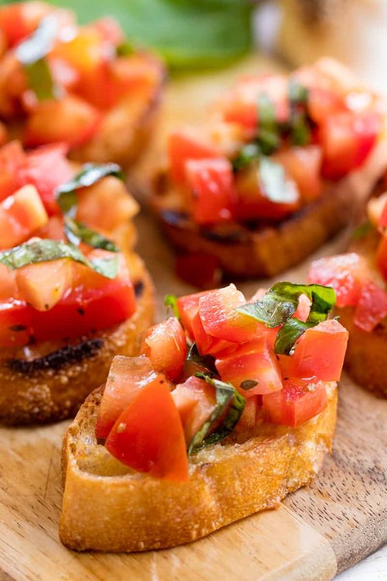 Authentic Italian Bruschetta - vegan recipe box