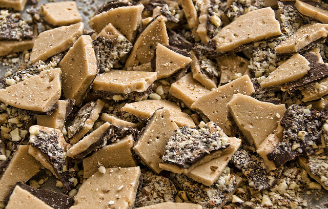 Plays with Her Food: Delicious! Butter Crunch Candy