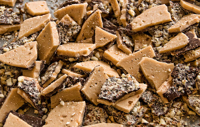 Plays with Her Food: Delicious! Butter Crunch Candy