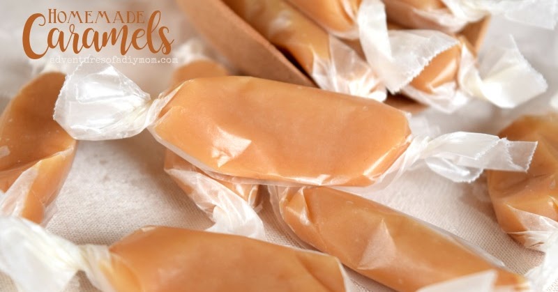 Homemade Caramel Recipe - Adventures of a DIY Mom