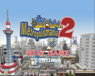 lunatic obscurity: Metropolismania 2 (PS2)