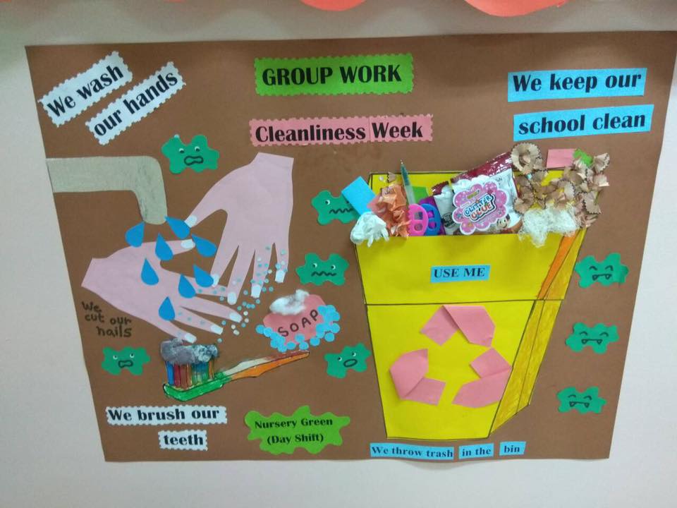 ITHS Uttara PreSchool and Primary Section: Cleanliness week -2017 ...