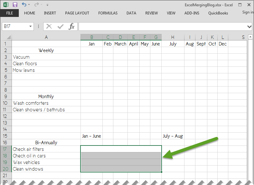 Eyonic Systems Merging Columns In Multiple Sets Of Rows In Excel With
