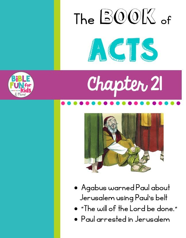 Acts Chapter 21 | Bible Fun For Kids