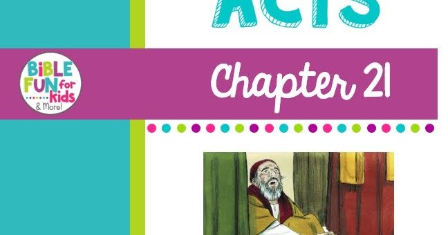 Acts Chapter 21 | Bible Fun For Kids