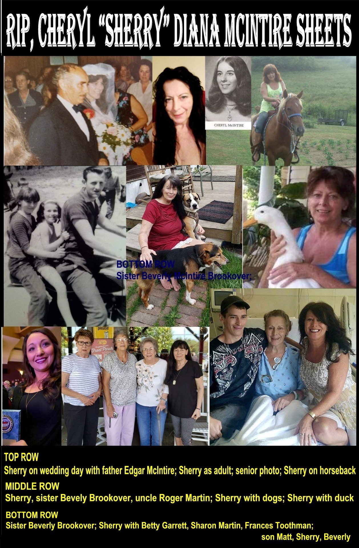 .: Sherry McIntire Sheets obituary