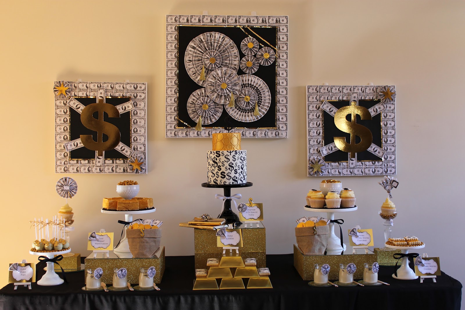 Events By Nat: Money, Money, Money Dessert Table
