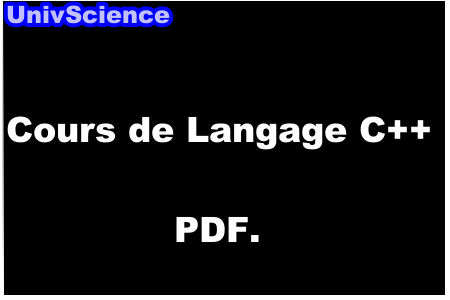 apprenez ? programmer en c++ pdf