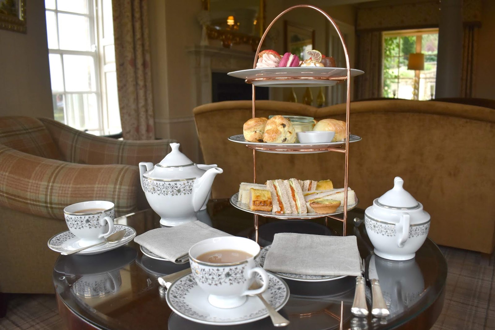 The Best Afternoon Tea in Northumberland at Walwick Hall | New Girl in Toon