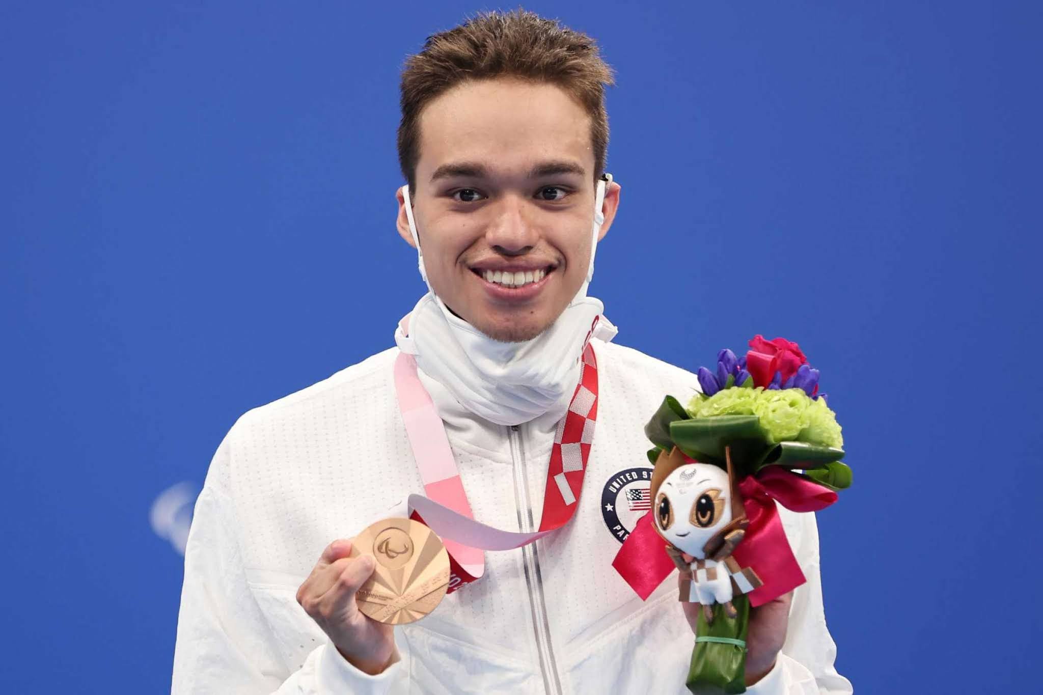 KAATSU Global Blog: Matthew Torres Wins Bronze In 400m S8 Freestyle At 2020 Tokyo Paralympic Games