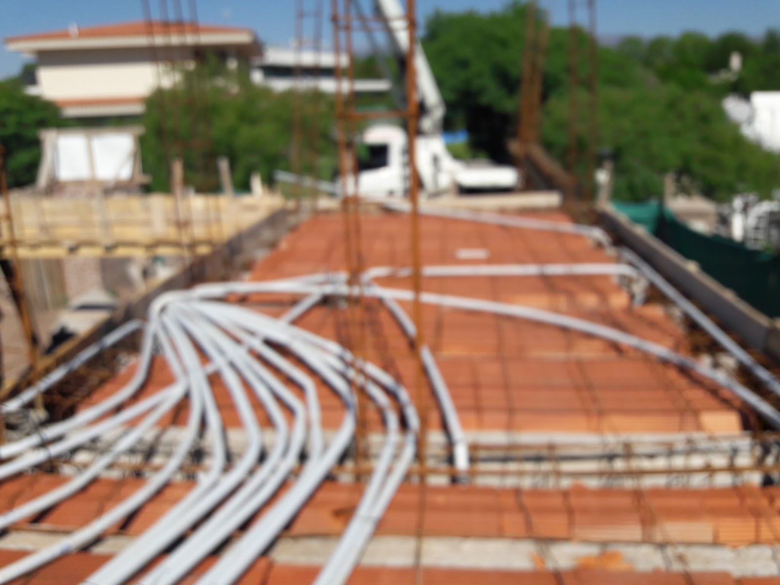 Instalaciones en techos de loza. - Garcia Instalaciones