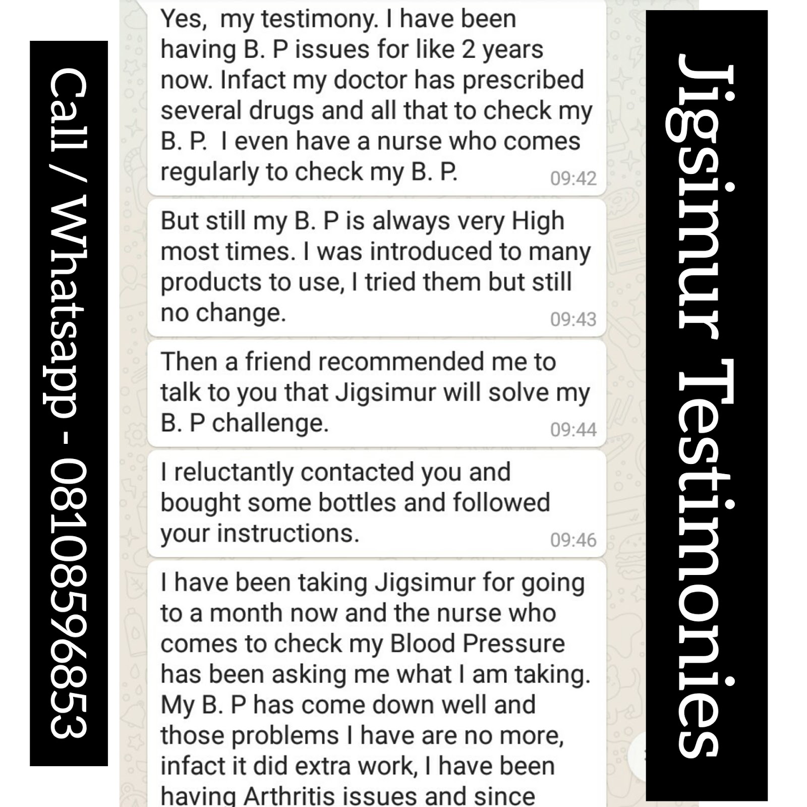 JIGSIMUR TESTIMONIES