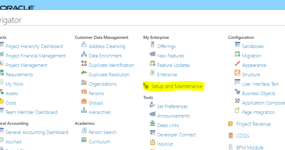 HSRoracentre: Bank statement transaction codes in oracle cloud