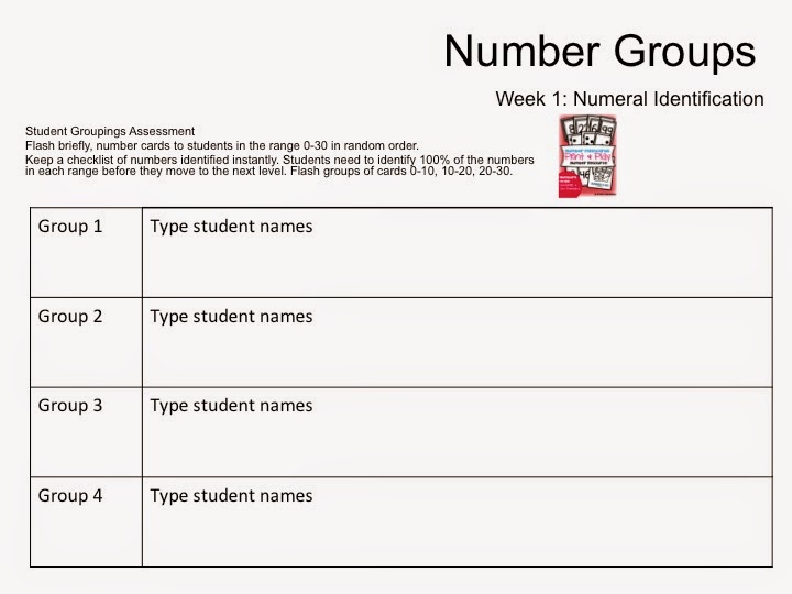 Peek at a Week of Numeral Identification! | From the Pond