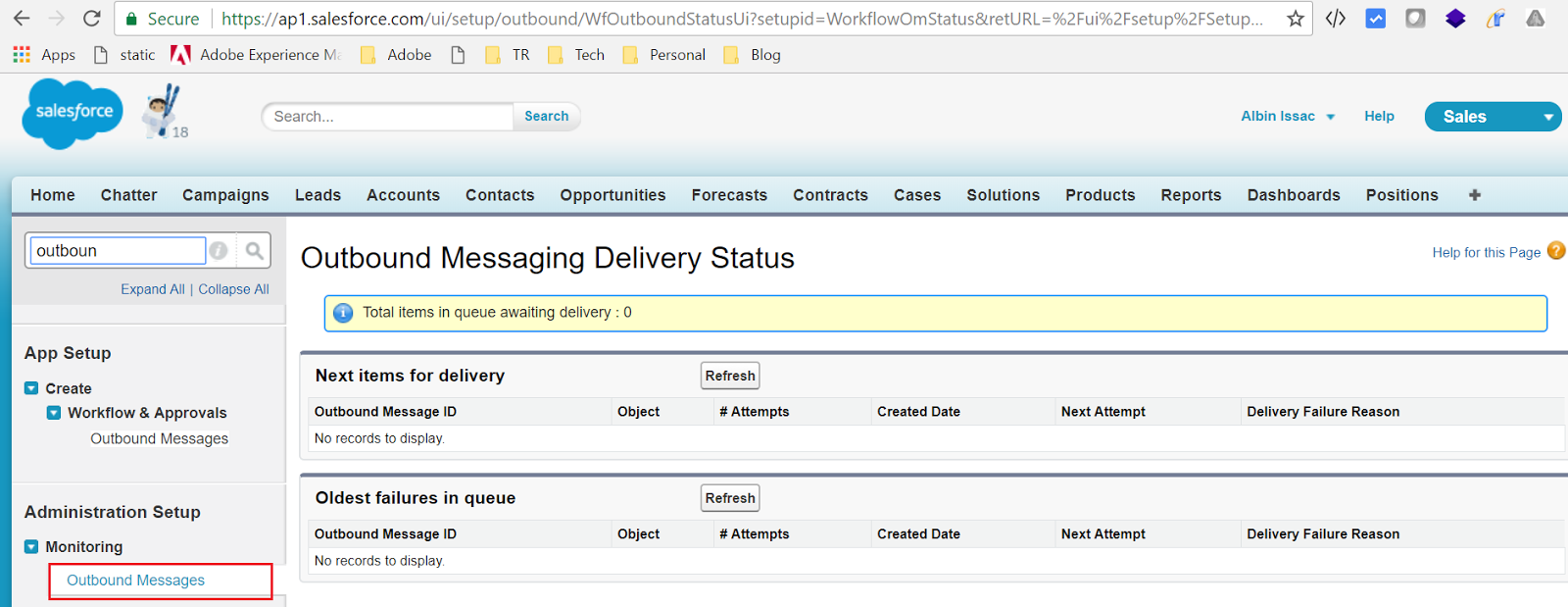 How to receive Outbound Message notification from Salesfore through ...