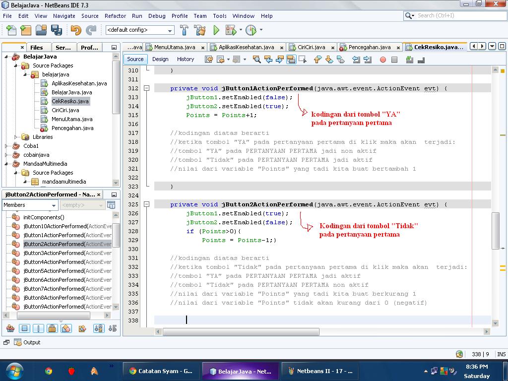 Belajar Java : Membuat Aplikasi Sederhana I (2) | Catatan Syam