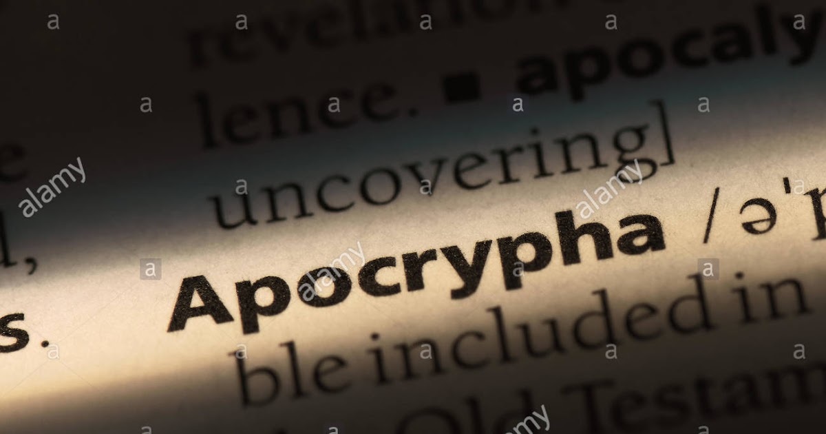 INCREASE FAITH BY KNOWLEDGE OF THE WORD: THE APOCRYPHA
