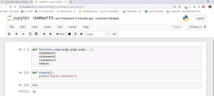 User defined function | Python | part 1 ~ Computer Languages (clcoding) User defined function | Python | part 1 ~ Computer Languages (clcoding)