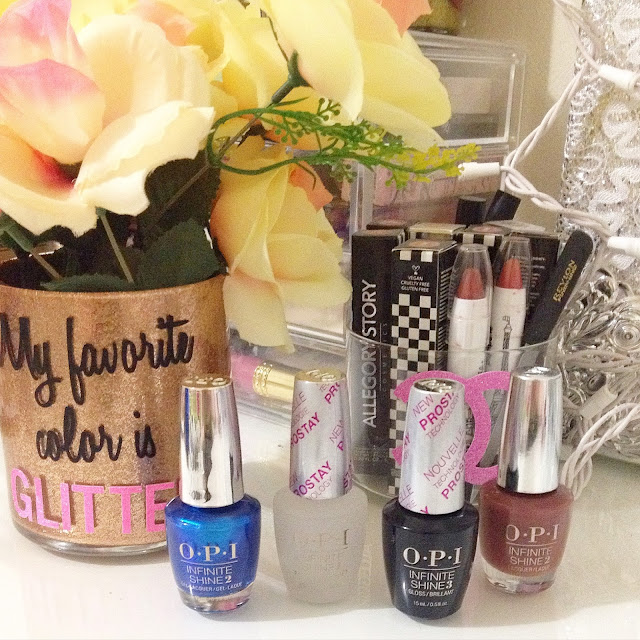 OPI Infinite Shine "Linger Over Coffee" and Infinite Shine Fiji ...