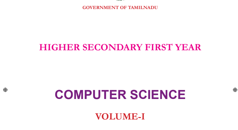 11 COMPUTER SCIENCE VOL -1