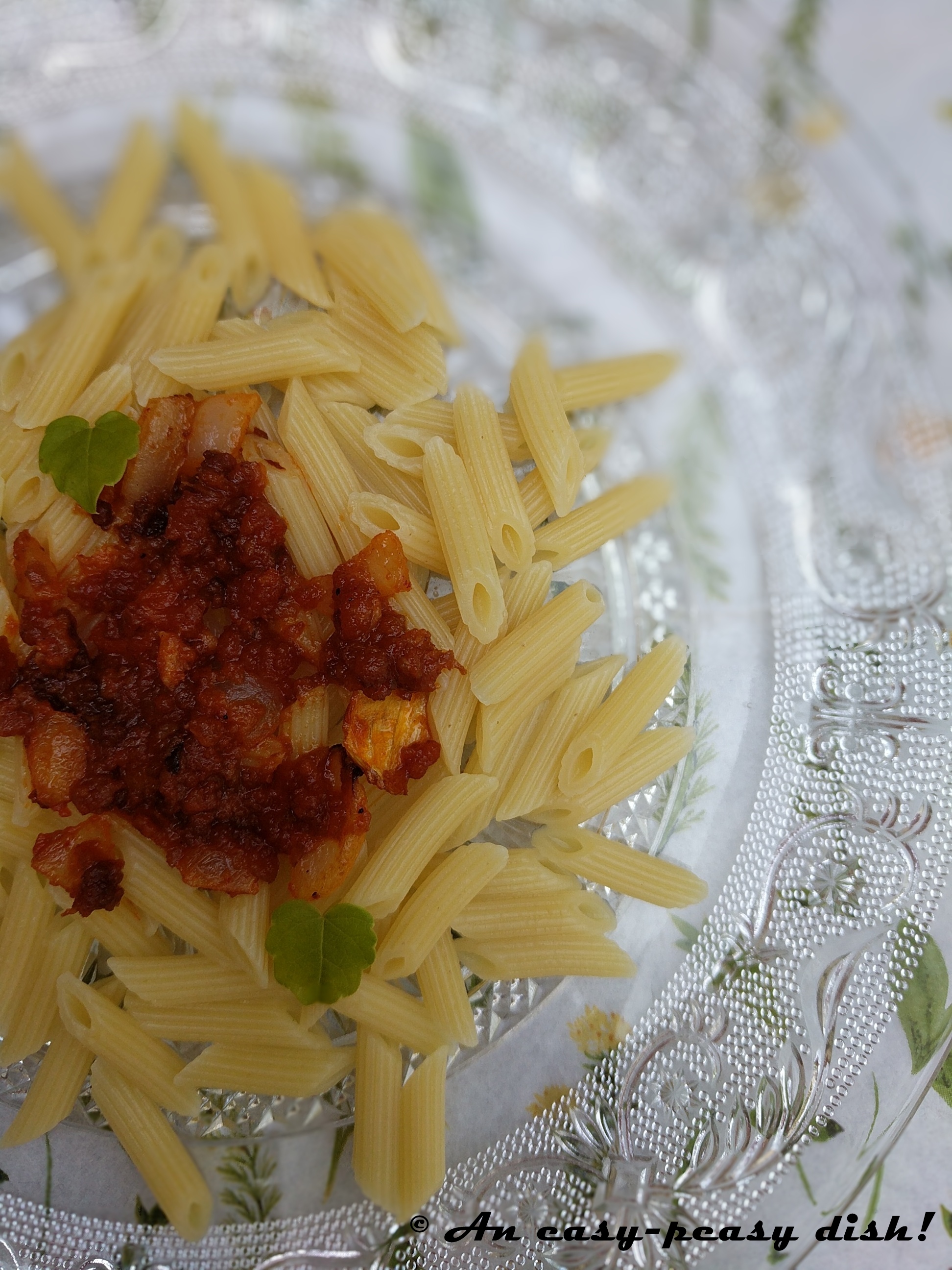 PASTA WITH SOBRASADA - Easy-peasy dish...