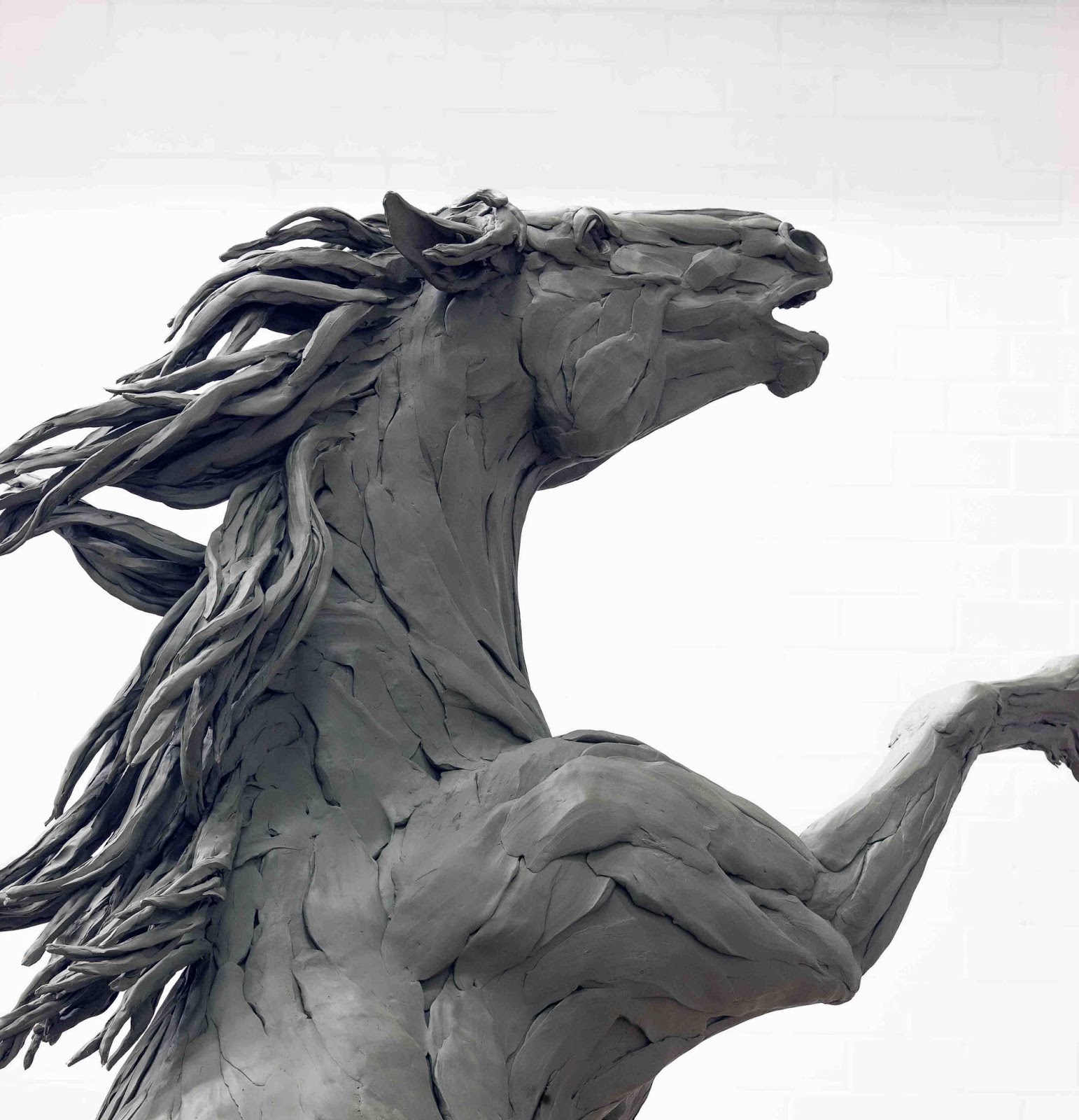 Bart Walter Studio: Mustang Project. How do you go about sculpting a ...