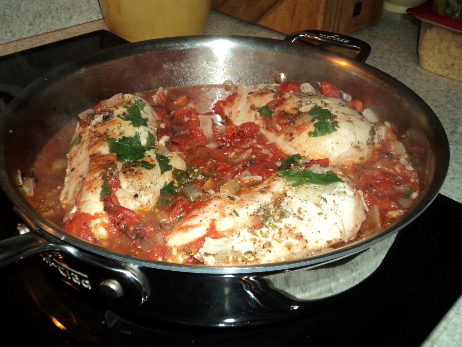 Barefoot in the Kitchen: Chicken Sauté Provençale Style