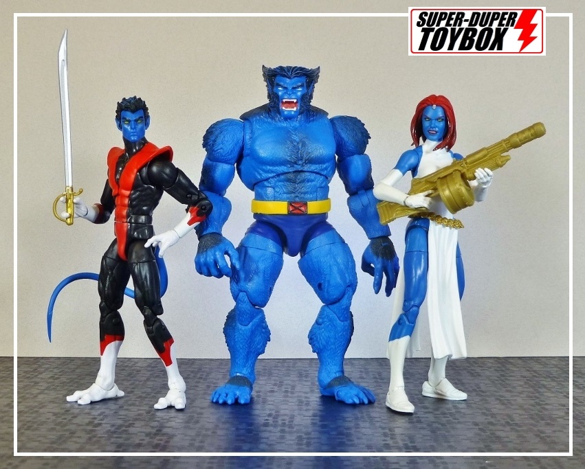 Super-DuperToyBox: Marvel Legends X-Men Mystique, Beast, Nightcrawler
