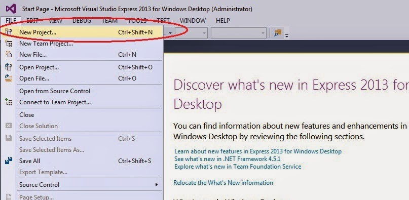 heriady blog: Membuat Empty Project di Visual Studio 2013